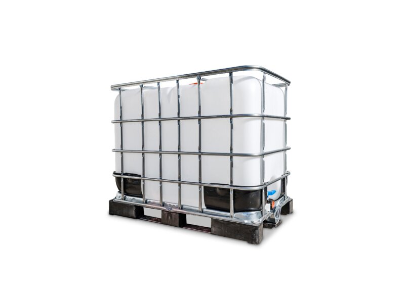Entdecken Sie die Vorteile von 600l IBC Containern auf PE Paletten