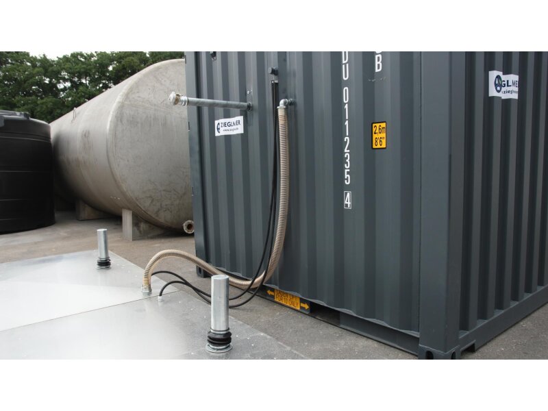 Fueltainer 3000l Tankstellencontainer – Mobile Tankstelle für Baustel