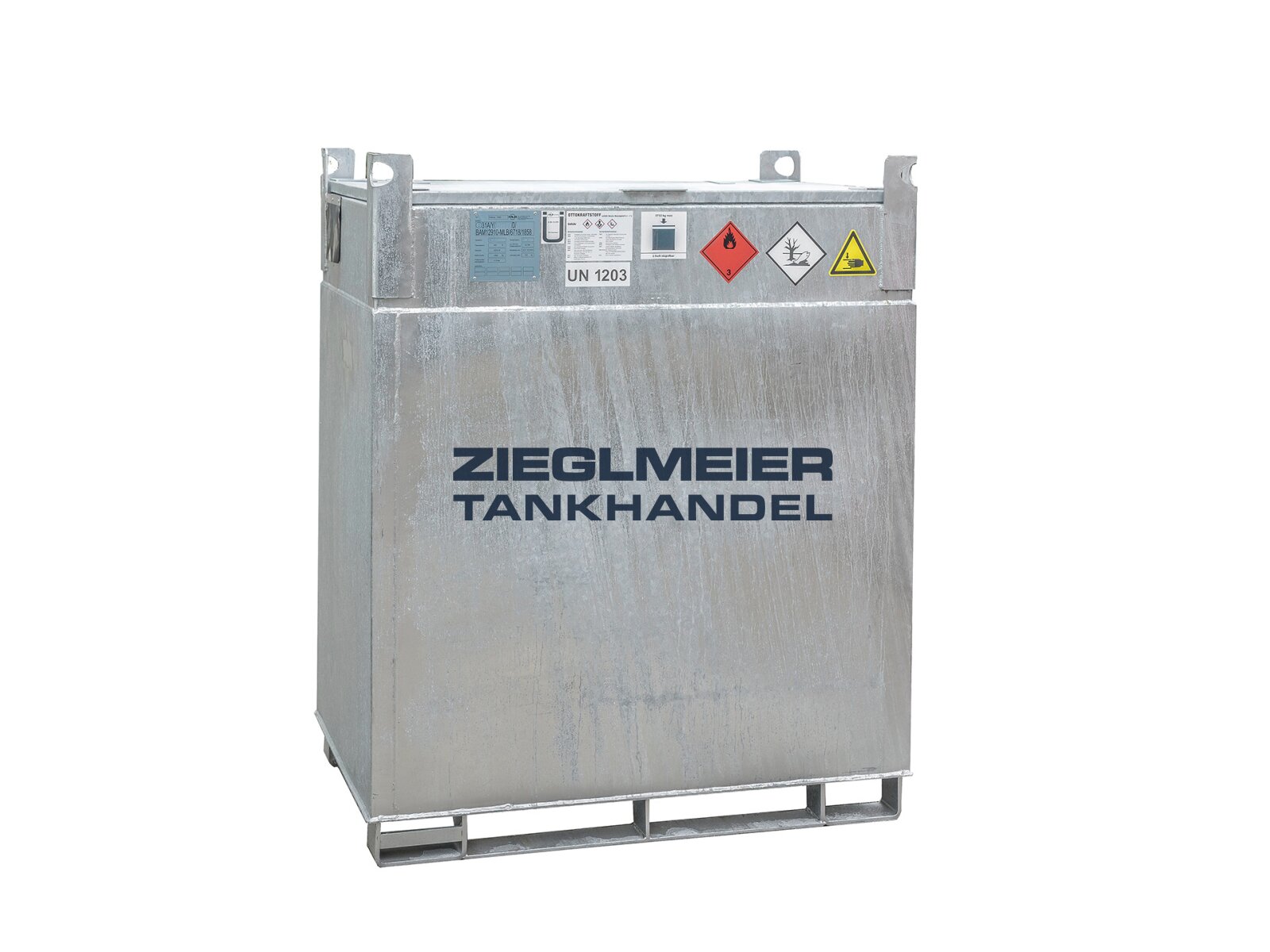 Mobile Tankanlage 950 Liter: Ihr doppelwandiger & verzinkter Begleite ...