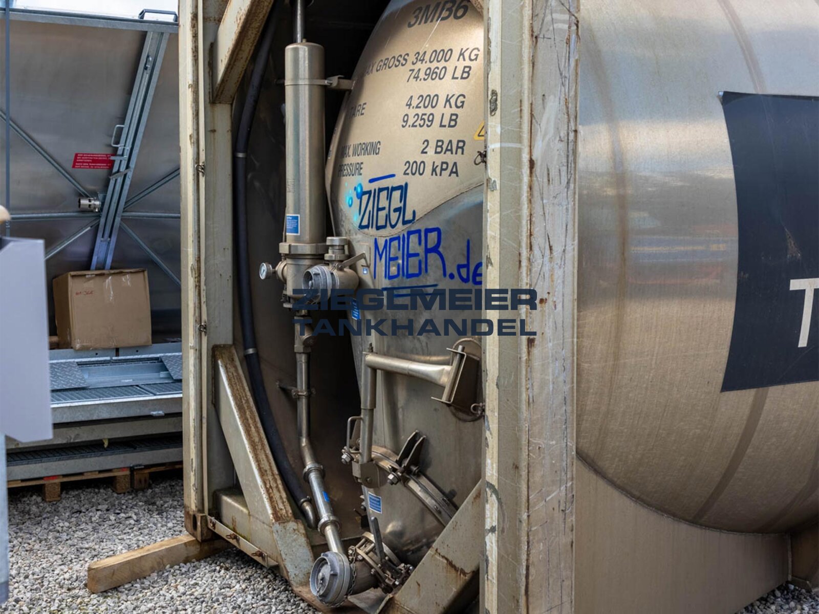 TankTainer 43.000 L Edelstahl mieten – VE-Wasser & Reinstwasser